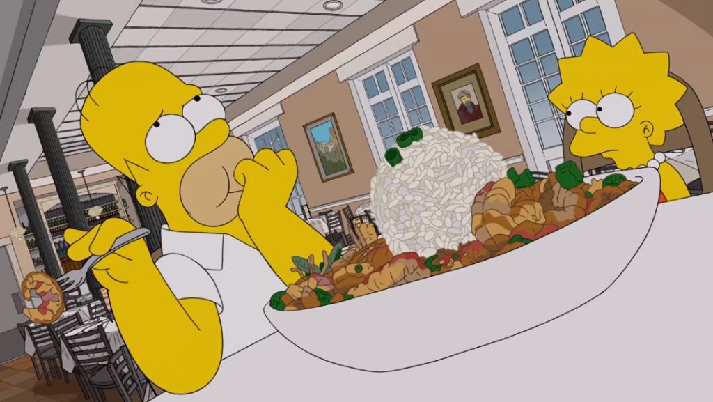 Recreando el recorrido gastronómico de Los Simpson en New Orleands ...