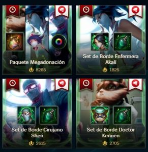 League of Legends lanza sets pro-fondos contra el Covid-19 - Surtido